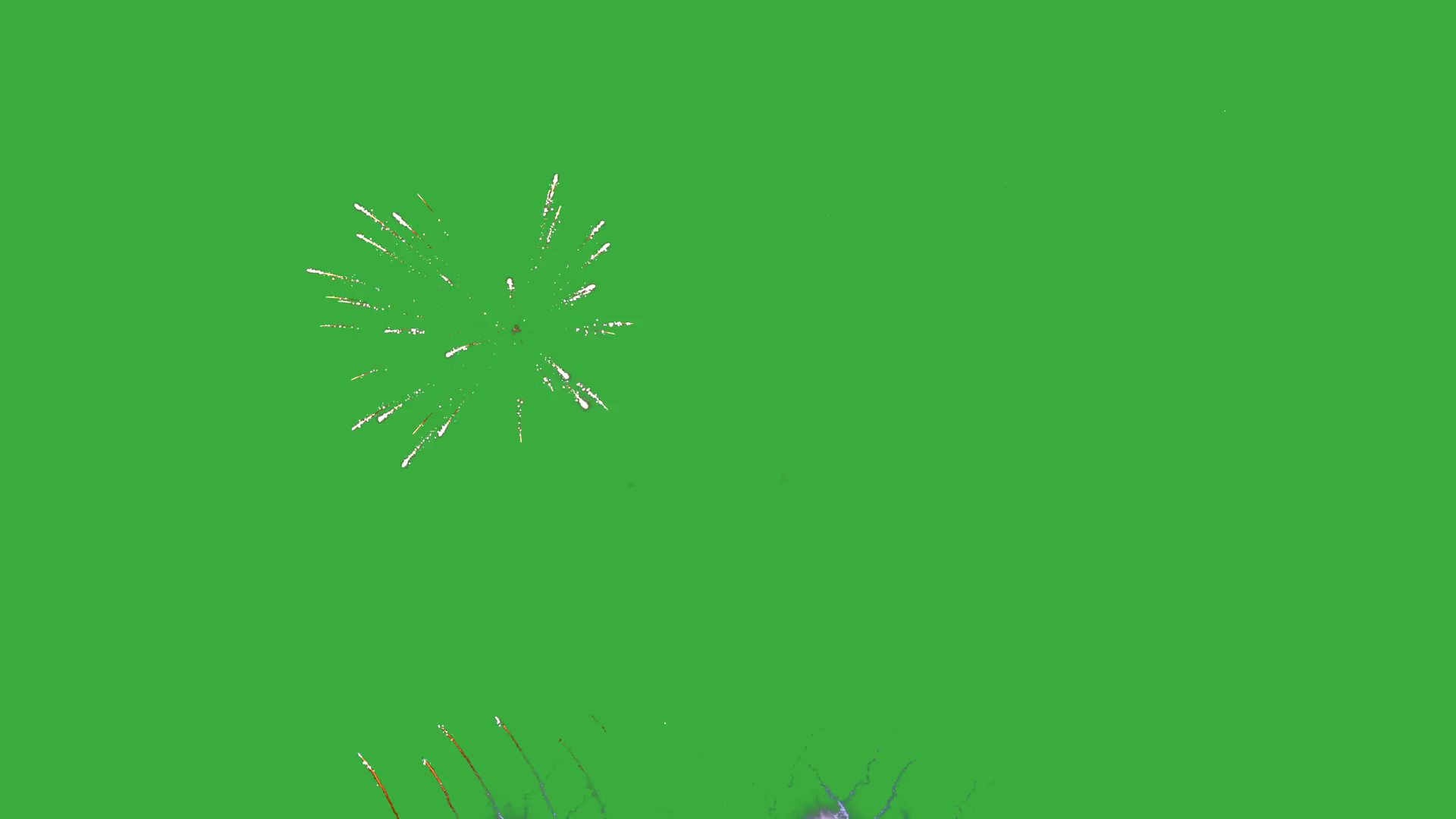 Spectacular Fireworks Display On Green Stock Footage SBV-352257042 ...