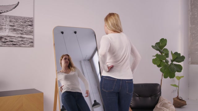 Talking To A Mirror Stock Footage: Royalty-Free Video Clips - Storyblocks
