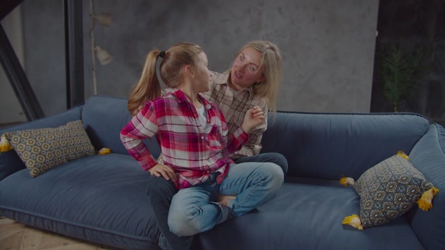 Daughter Tickle Stock Footage: Royalty-Free Video Clips - Page 2 ...