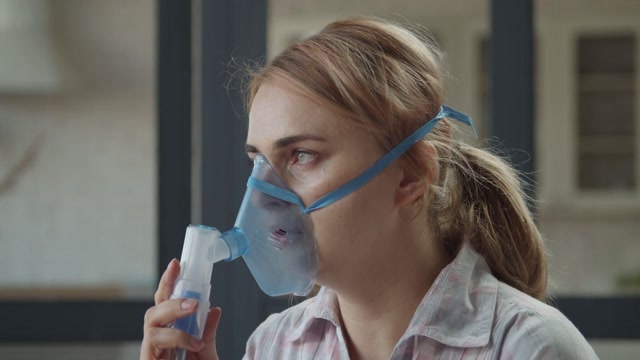 Inhaler Mask Stock Footage: Royalty-Free Video Clips - Storyblocks