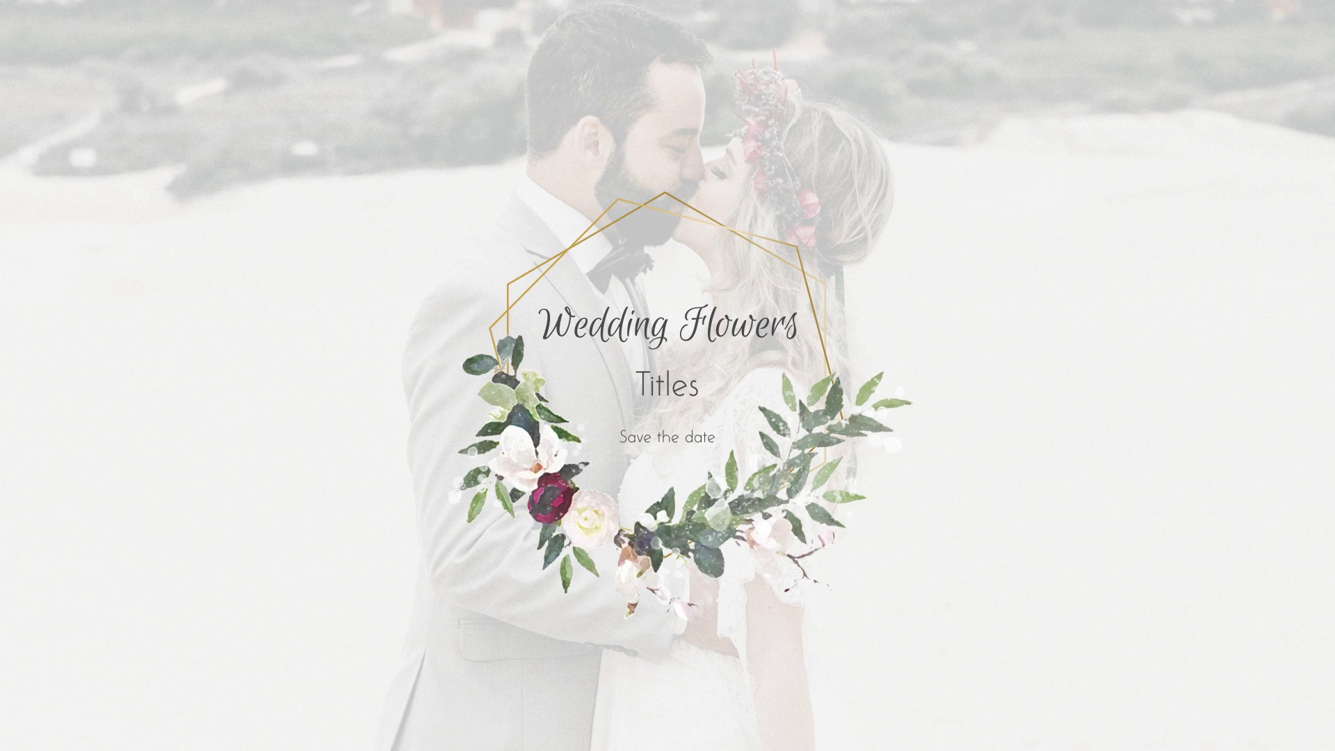AE Template: Wedding Flowers Titles SBV-348896019 - Storyblocks
