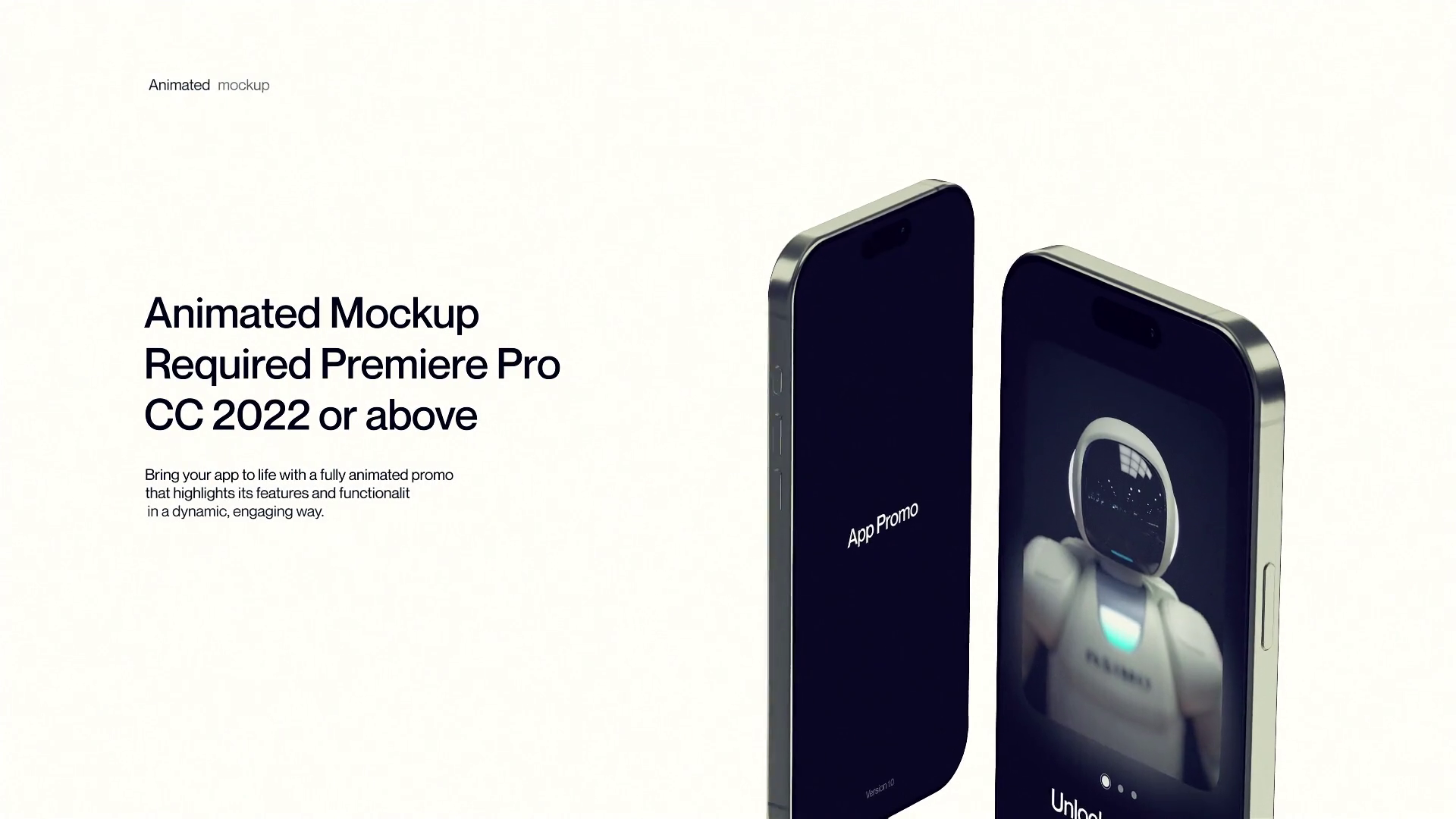 Premiere Pro Template: App Promo - Phone 16 Pro SBV-351904439 - Storyblocks