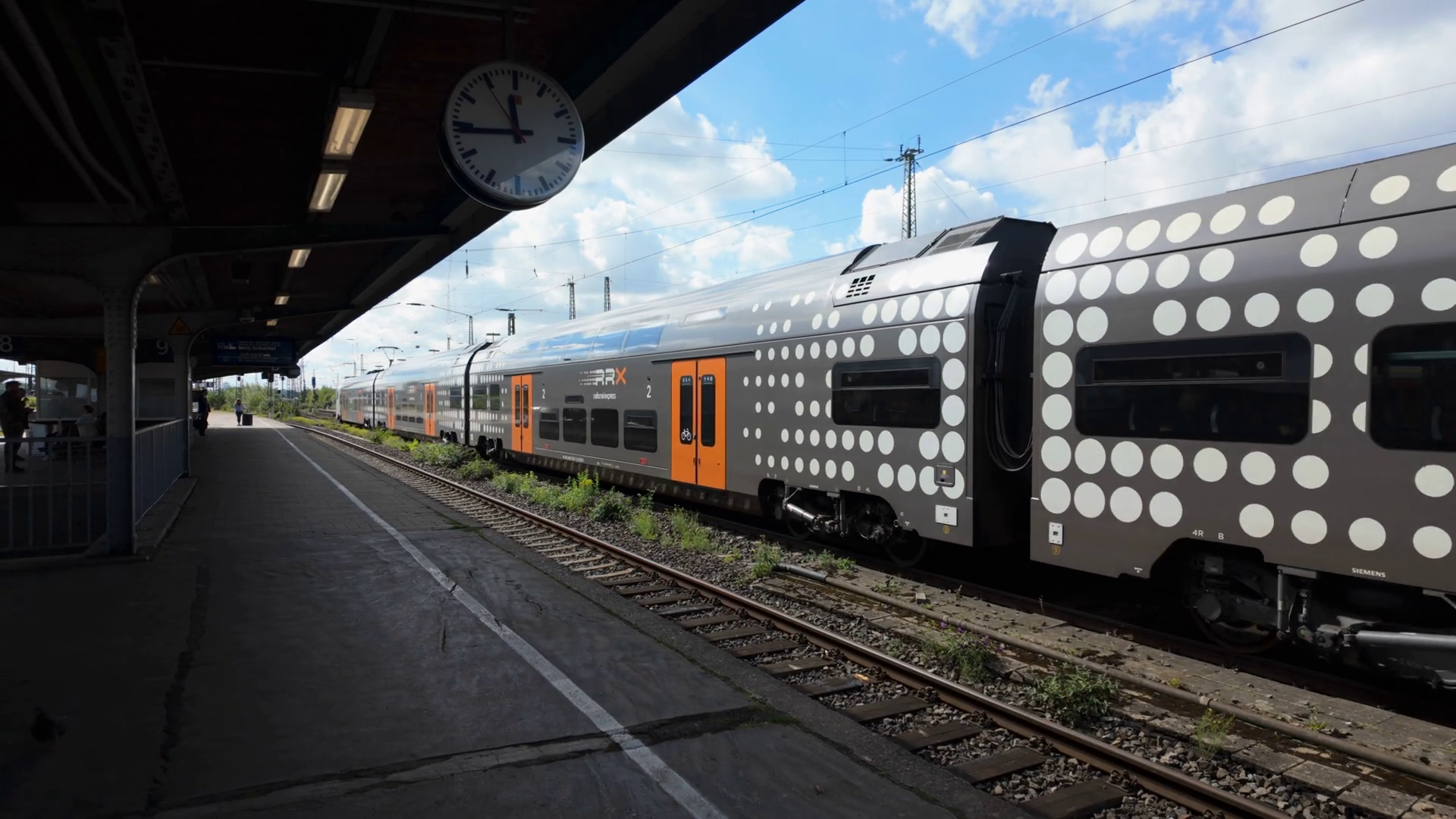 Münster Germany - August 25 2025: Rrx Train Stock Footage SBV-352759483 ...