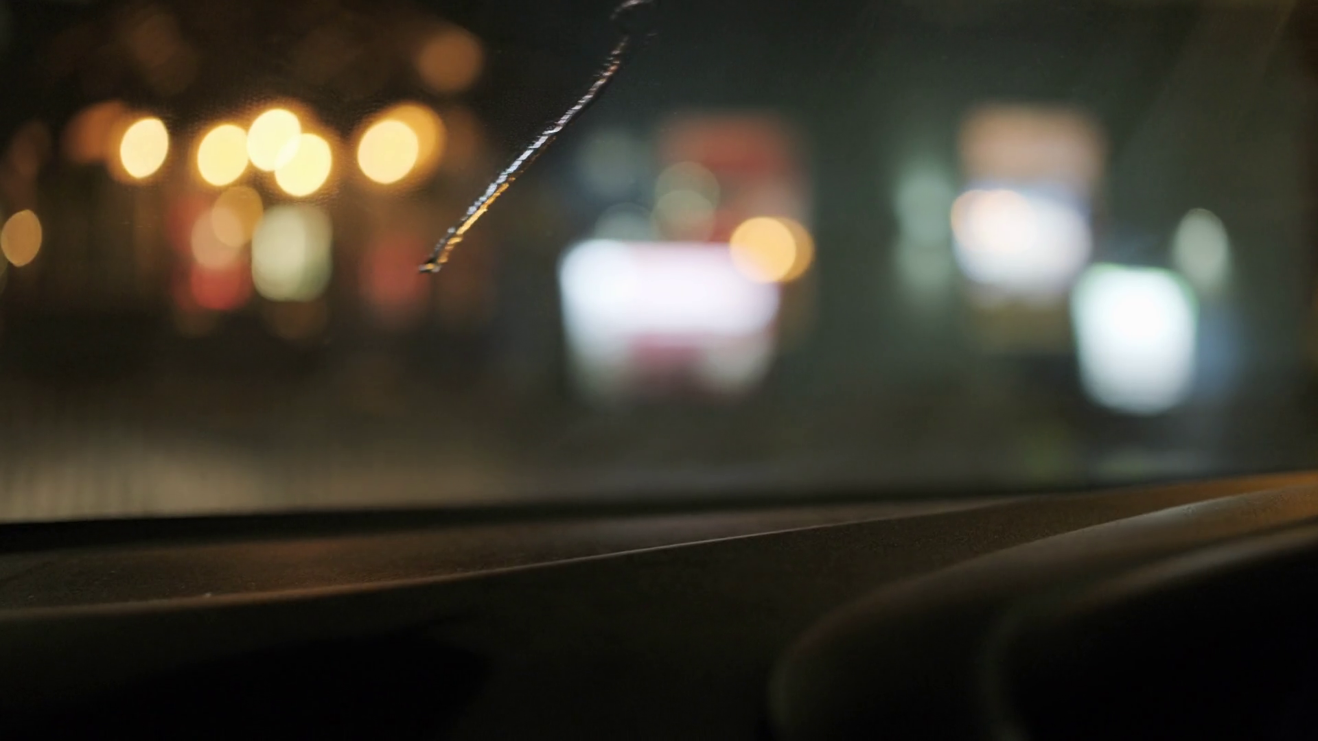 Looking Out Of Car Window At Night With Stock Footage SBV-351902277 ...