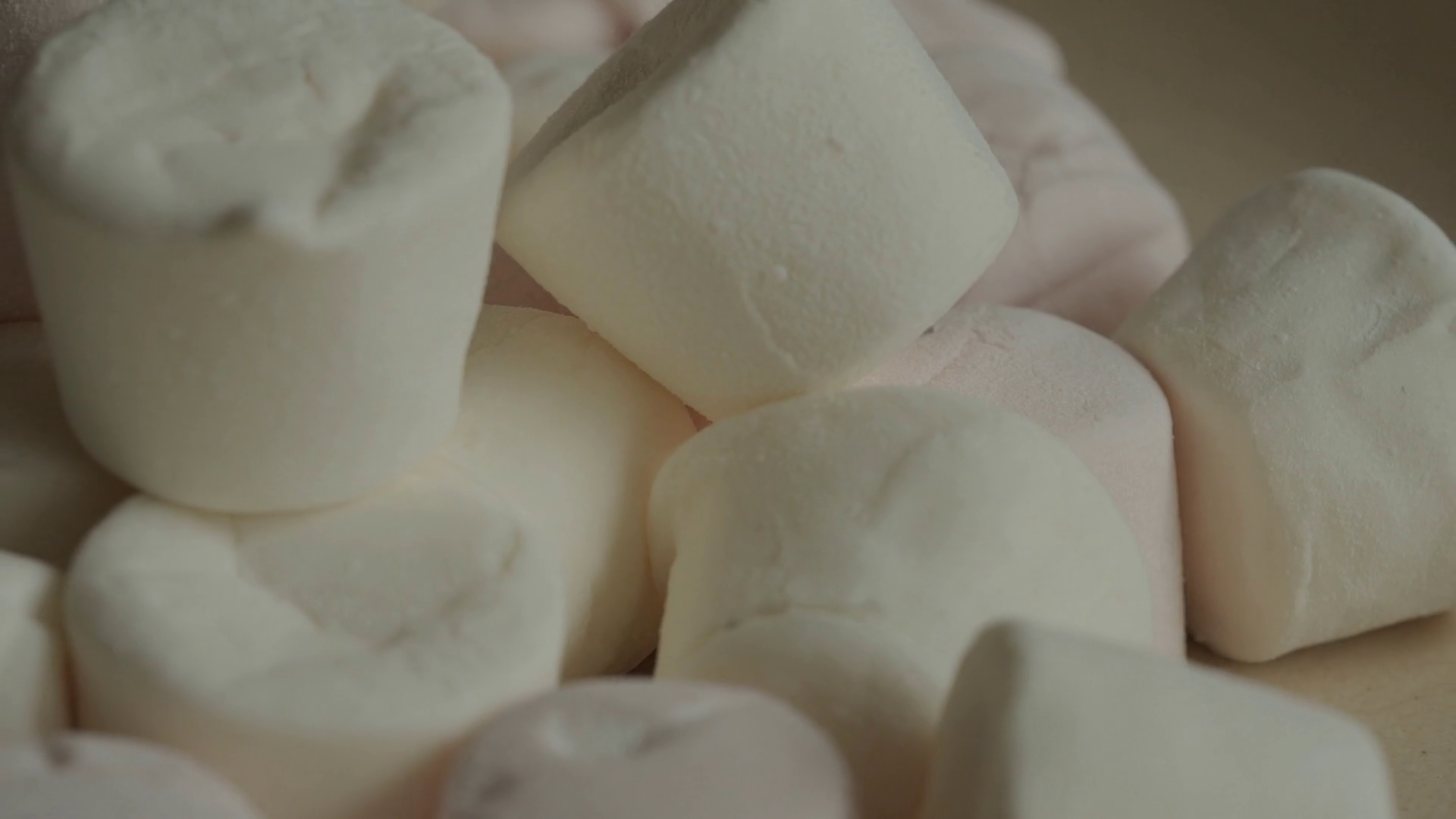 Marshmallows Rotating Macro Sweet Food Stock Footage SBV-351858012 ...