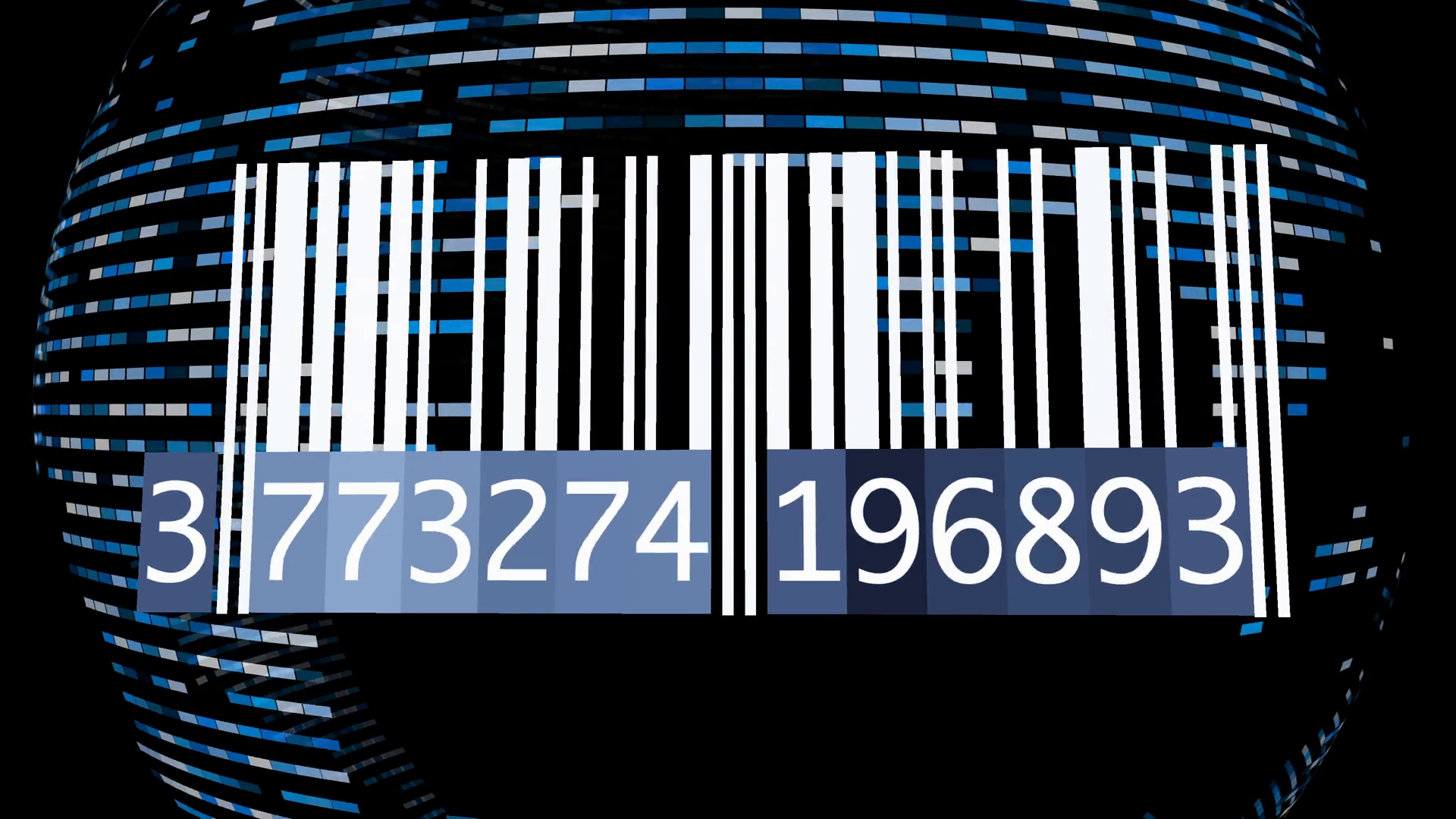Innovative Digital Barcode Featuring Stock Motion Graphics SBV ...