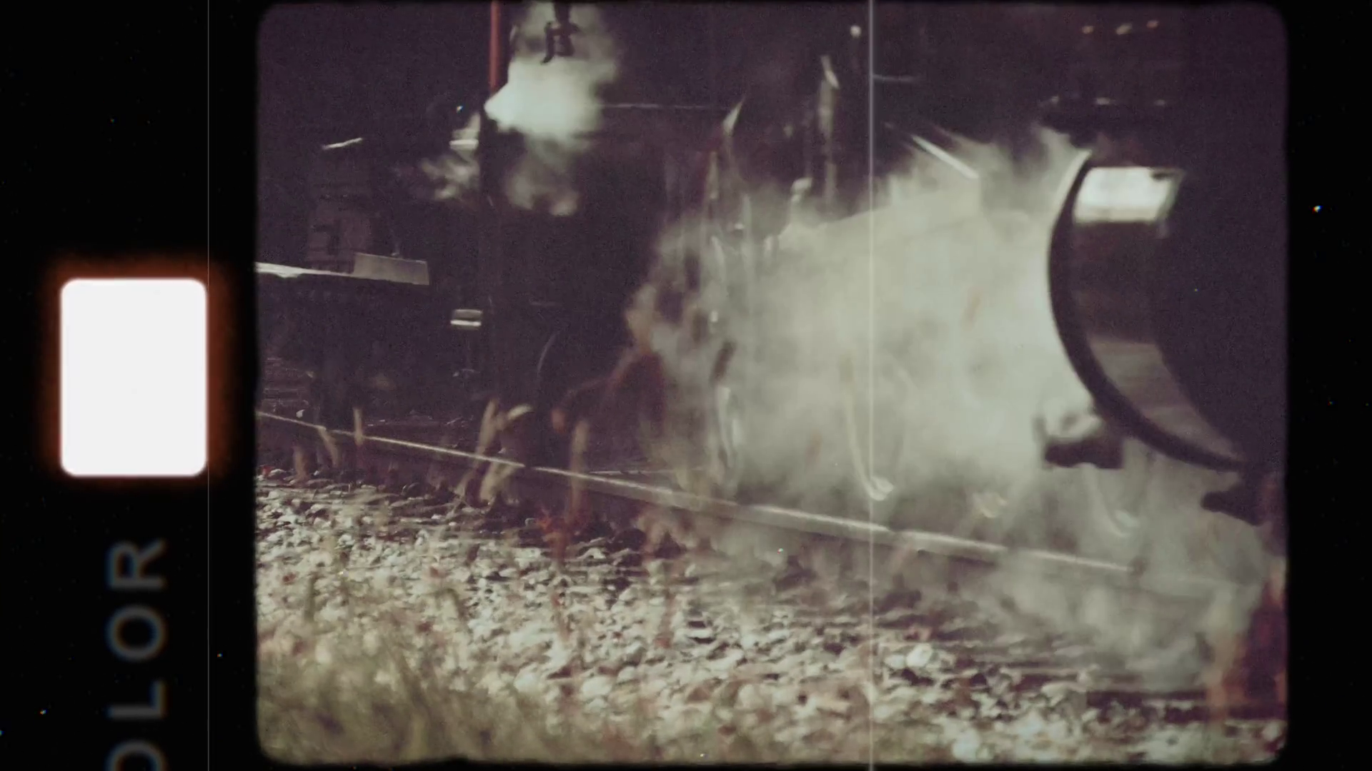 Rustic Train Tracks Meandering Through Wild Stock Footage SBV-351832074 ...