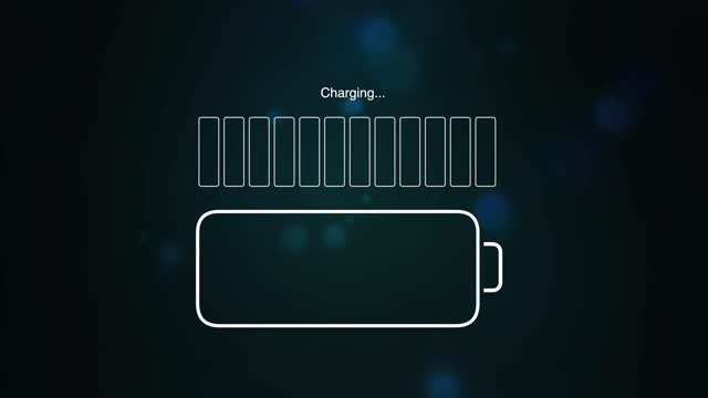 Battery Charge Animation Stock Footage: Royalty-Free Video Clips ...