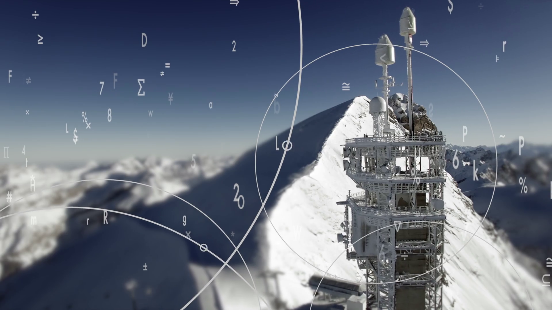 Signal Towers With Data Network Frequencies Stock Footage SBV-348862115 ...