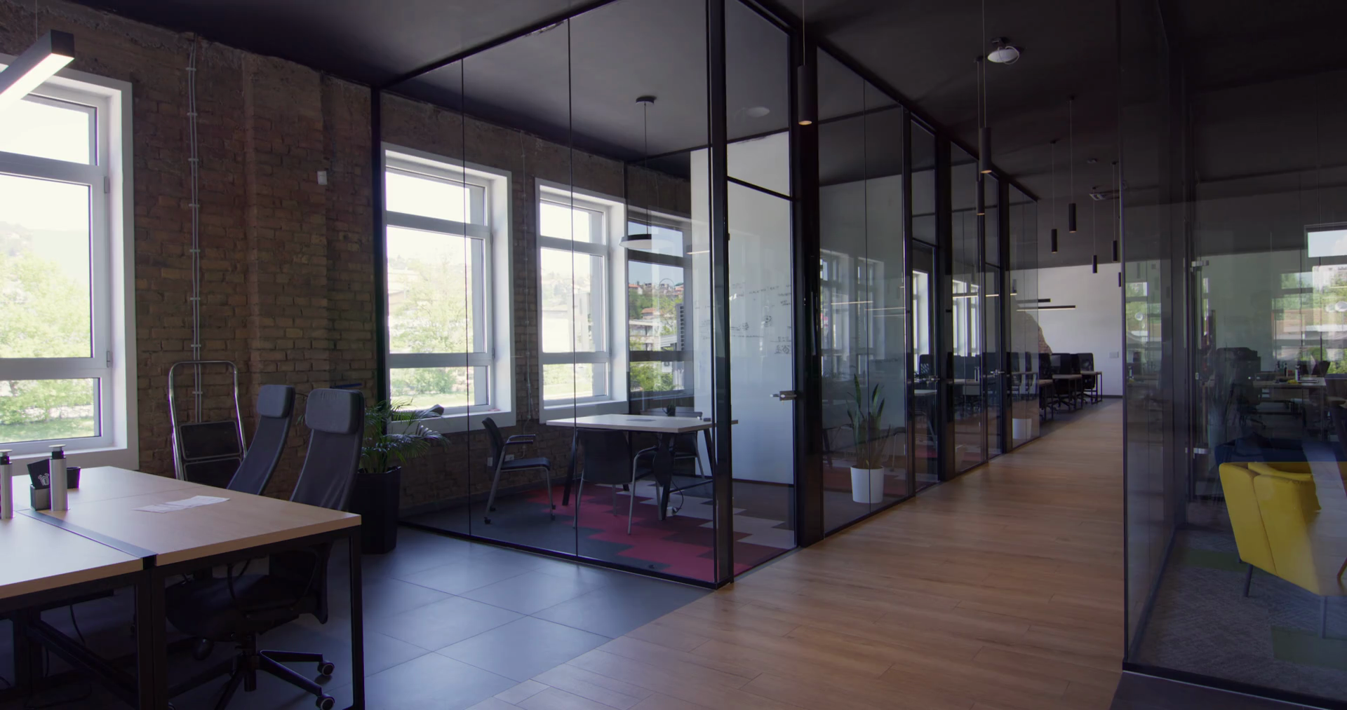 Modern Startup Center Composed Of Offices Stock Footage SBV-349220441 ...
