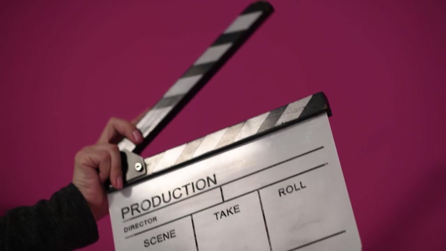 Take Two Clapper Board Stock Footage: Royalty-Free Video Clips ...