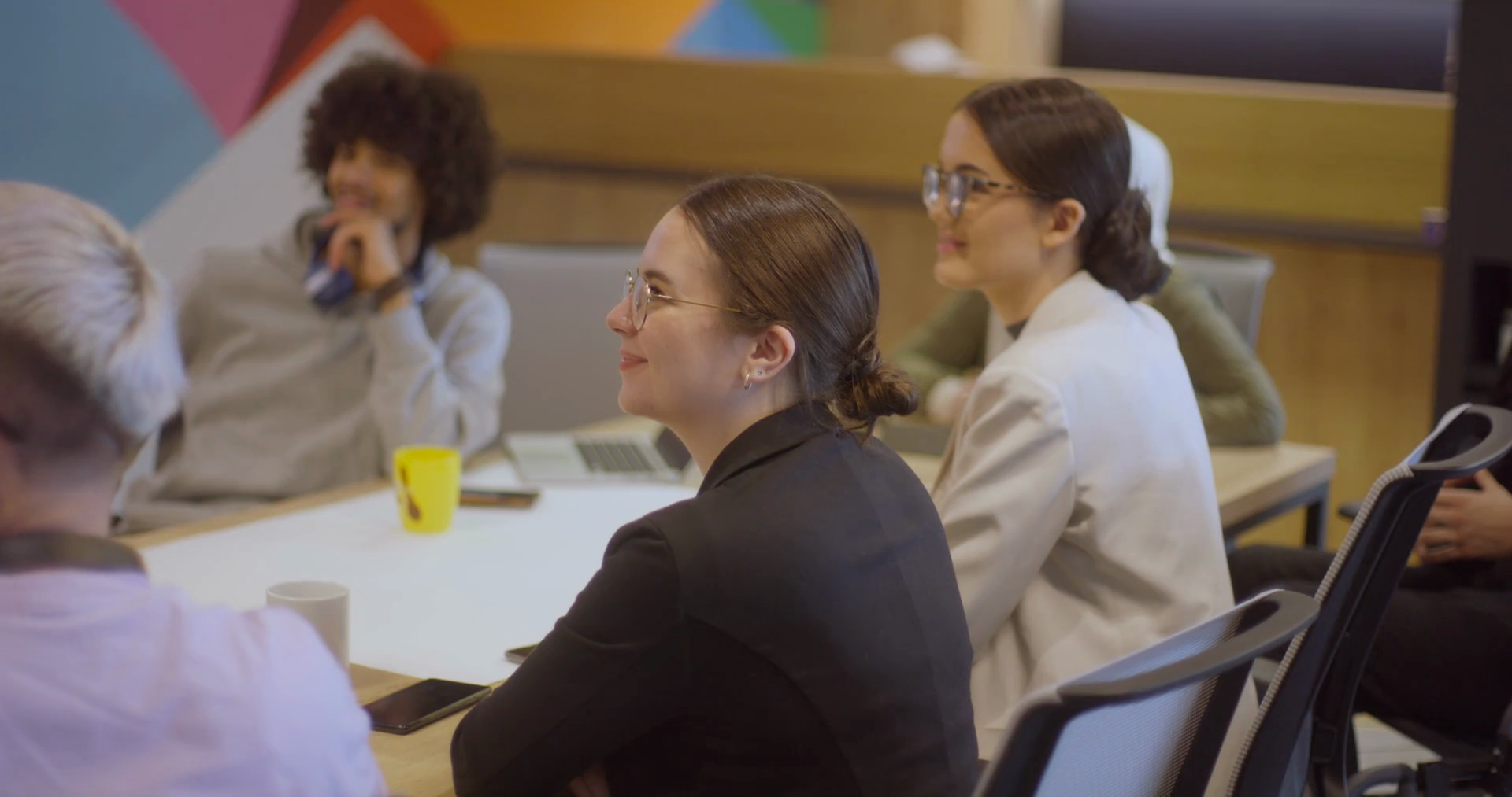 A Diverse Team Of Business Experts In Modern Stock Footage SBV ...