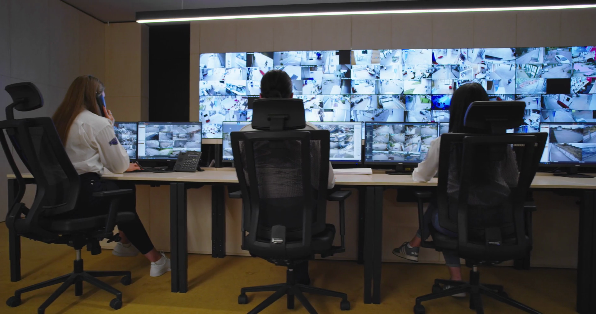 Concept Of Modern Security Surveillance Stock Footage SBV-346500697 ...