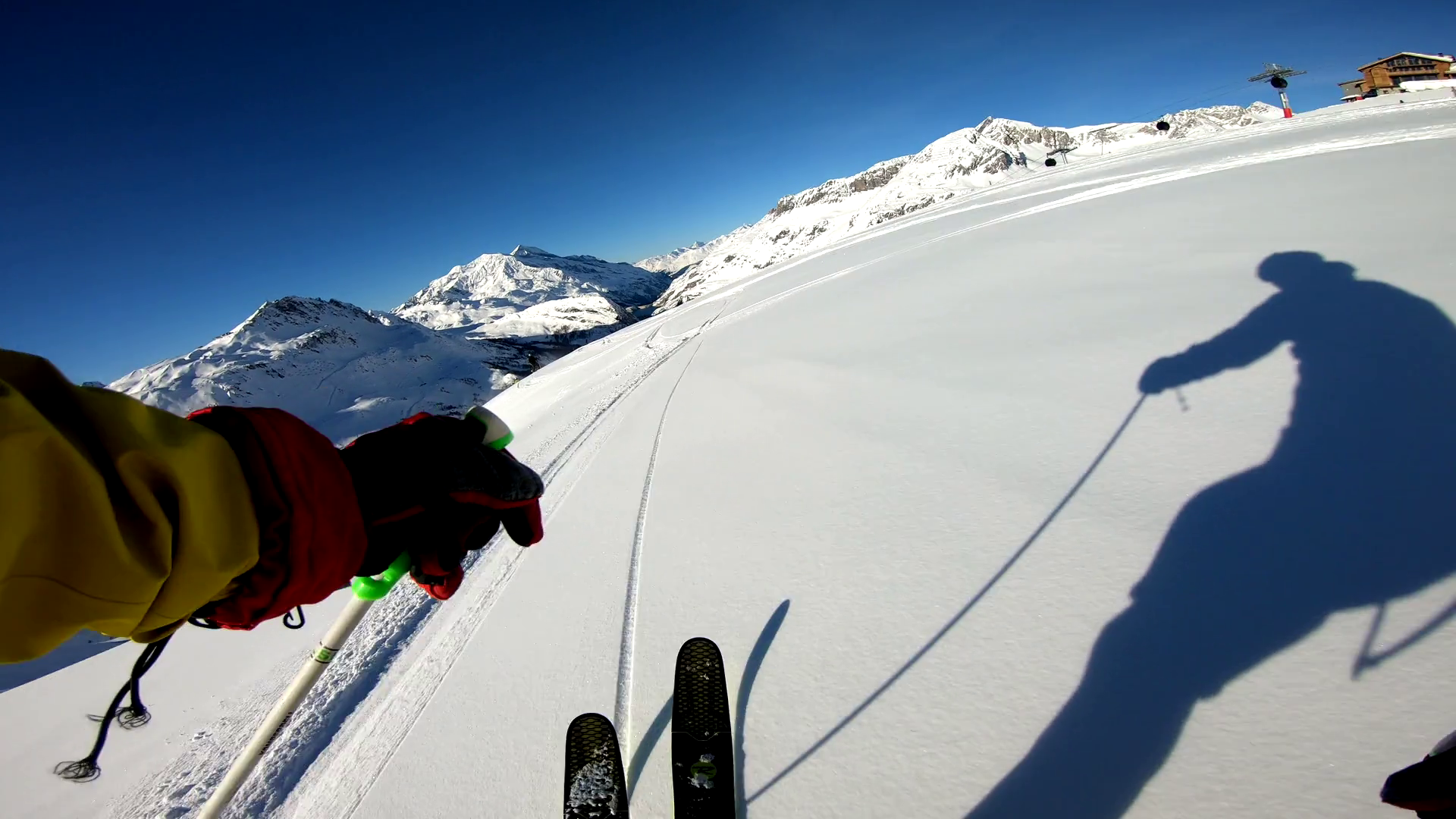 Freeride Skiing In Powder Stock Footage SBV-330797942 - Storyblocks