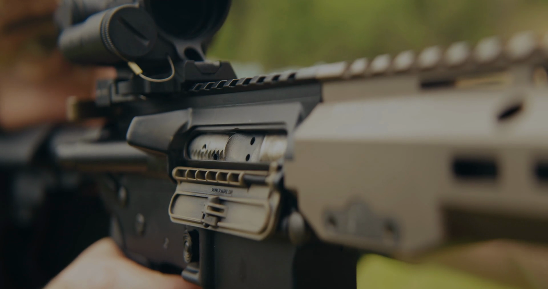 Young Man Shooting Ar-15 Stock Footage SBV-352095967 - Storyblocks