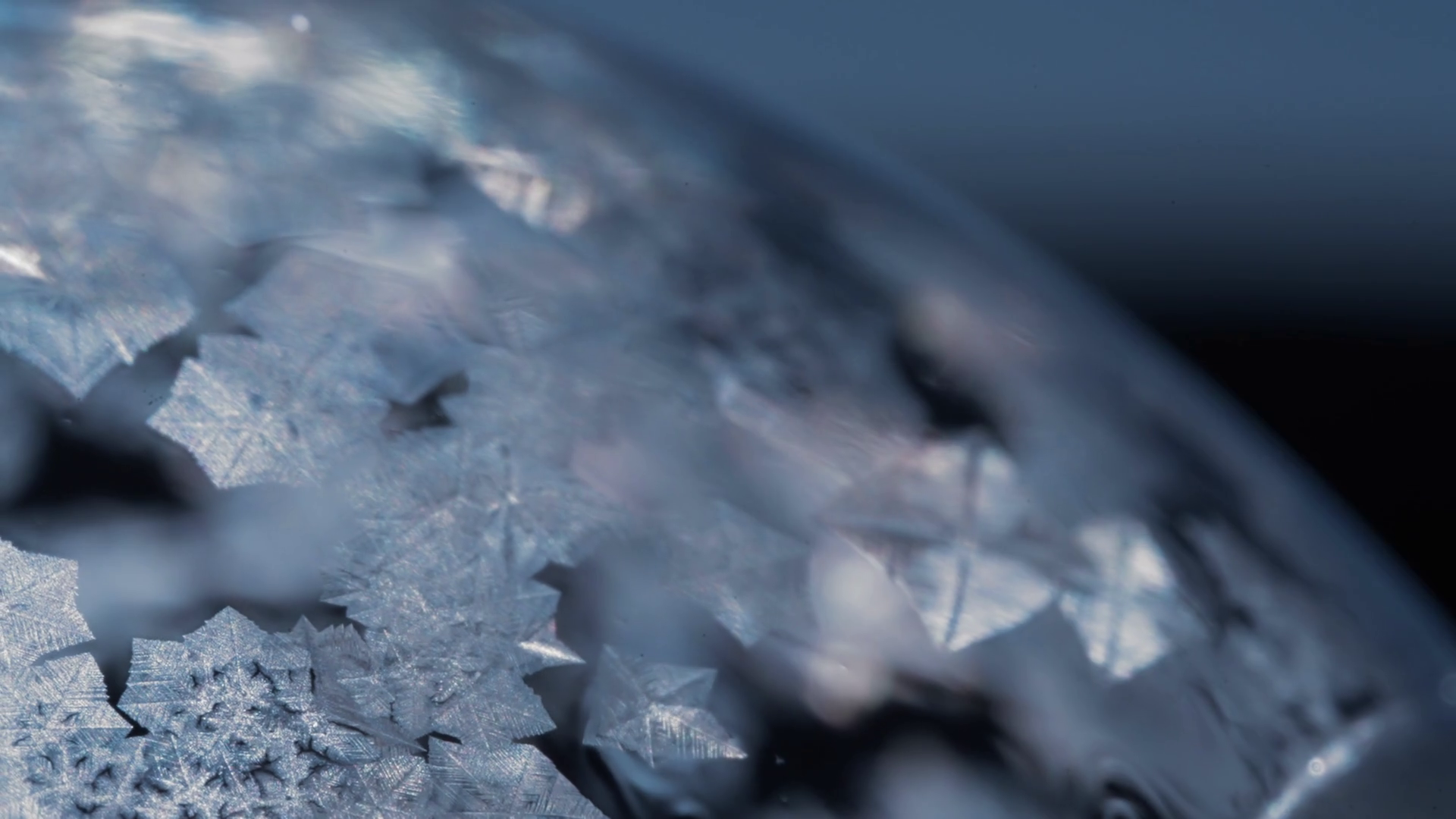 Beautiful Ice Crystals Pattern Covering Stock Footage SBV-349053815 ...