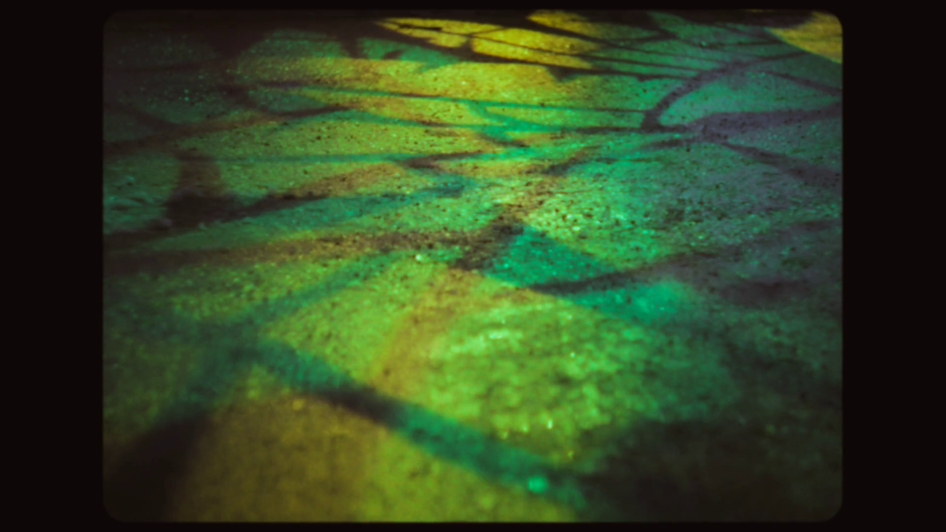 Green Lights Shining Onto Asphalt Road Stock Footage SBV-351836762 ...