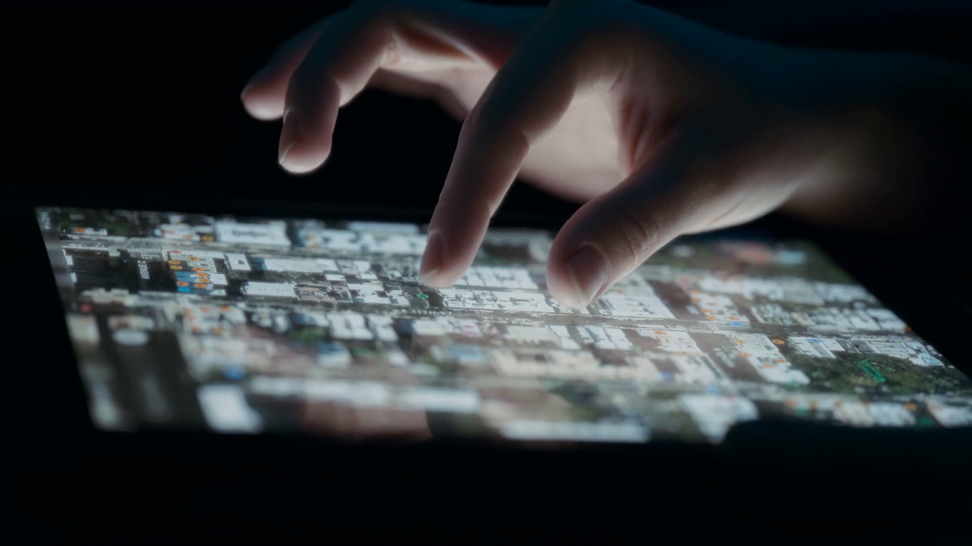 Person Zooming In On City Street Using 3d Stock Footage SBV-348820313 ...