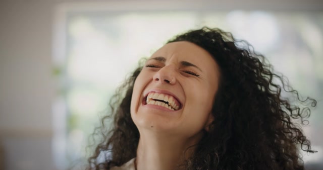 Woman Laughing Stock Footage: Royalty-Free Video Clips - Storyblocks
