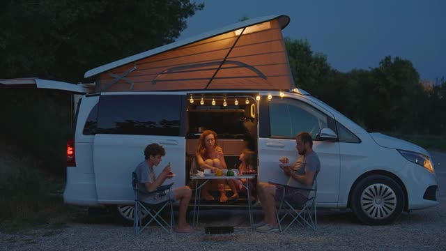 Van Night Stock Footage: Royalty-Free Video Clips - Storyblocks
