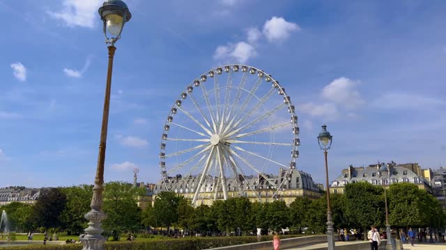 Paris Wheel Stock Footage: Royalty-Free Video Clips - Storyblocks