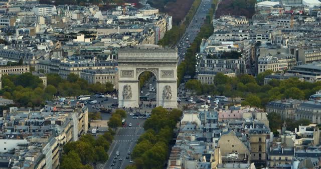 Paris Drone Stock Footage: Royalty-Free Video Clips - Storyblocks
