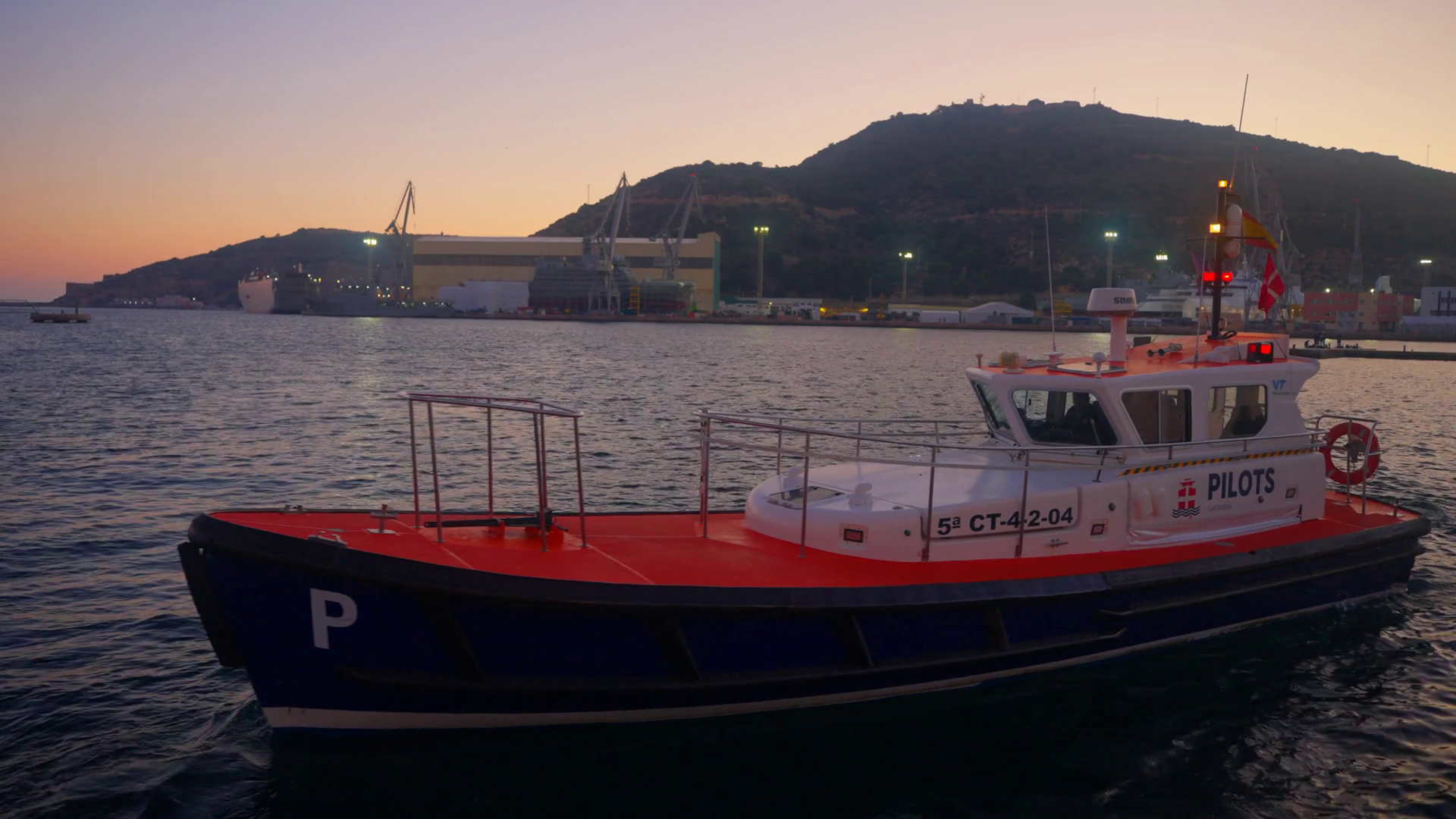 Cartagena Spain 20 January 2024: Coast Guard Stock Footage SBV-348804864 - Storyblocks