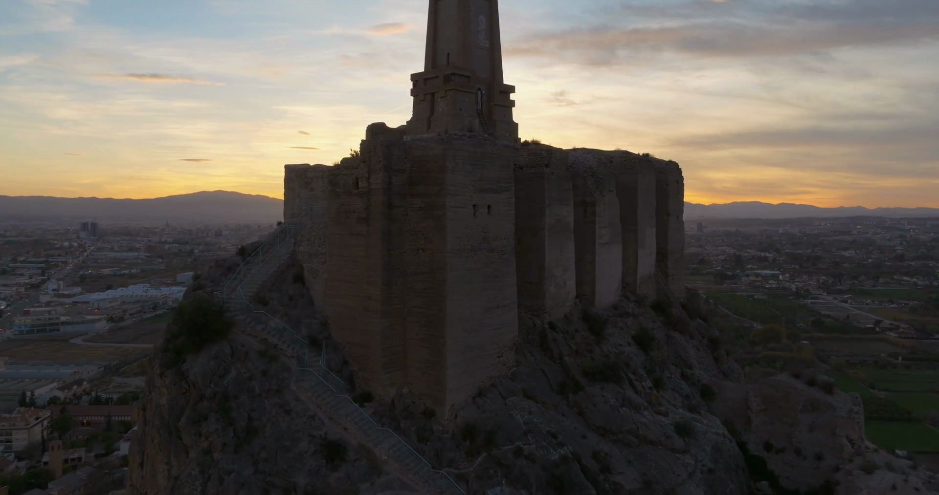 Panoramic View Of Tourist Helicopter Flying Stock Footage SBV-348805060 ...