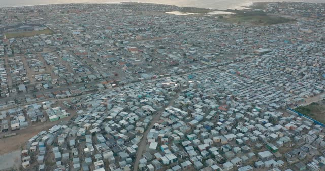 Indian Slums Drone Stock Footage: Royalty-Free Video Clips - Storyblocks
