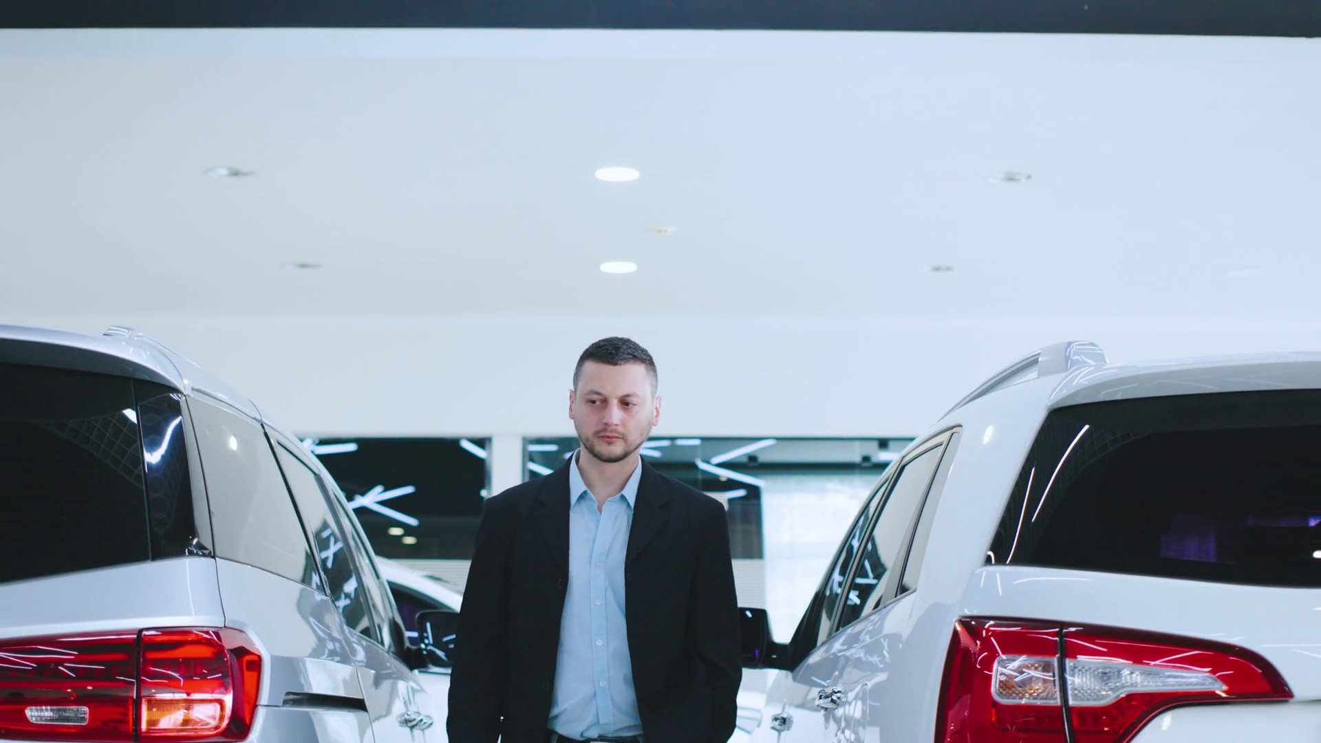 A Man In Formal Attire Examines Different Stock Footage SBV-351933762 ...