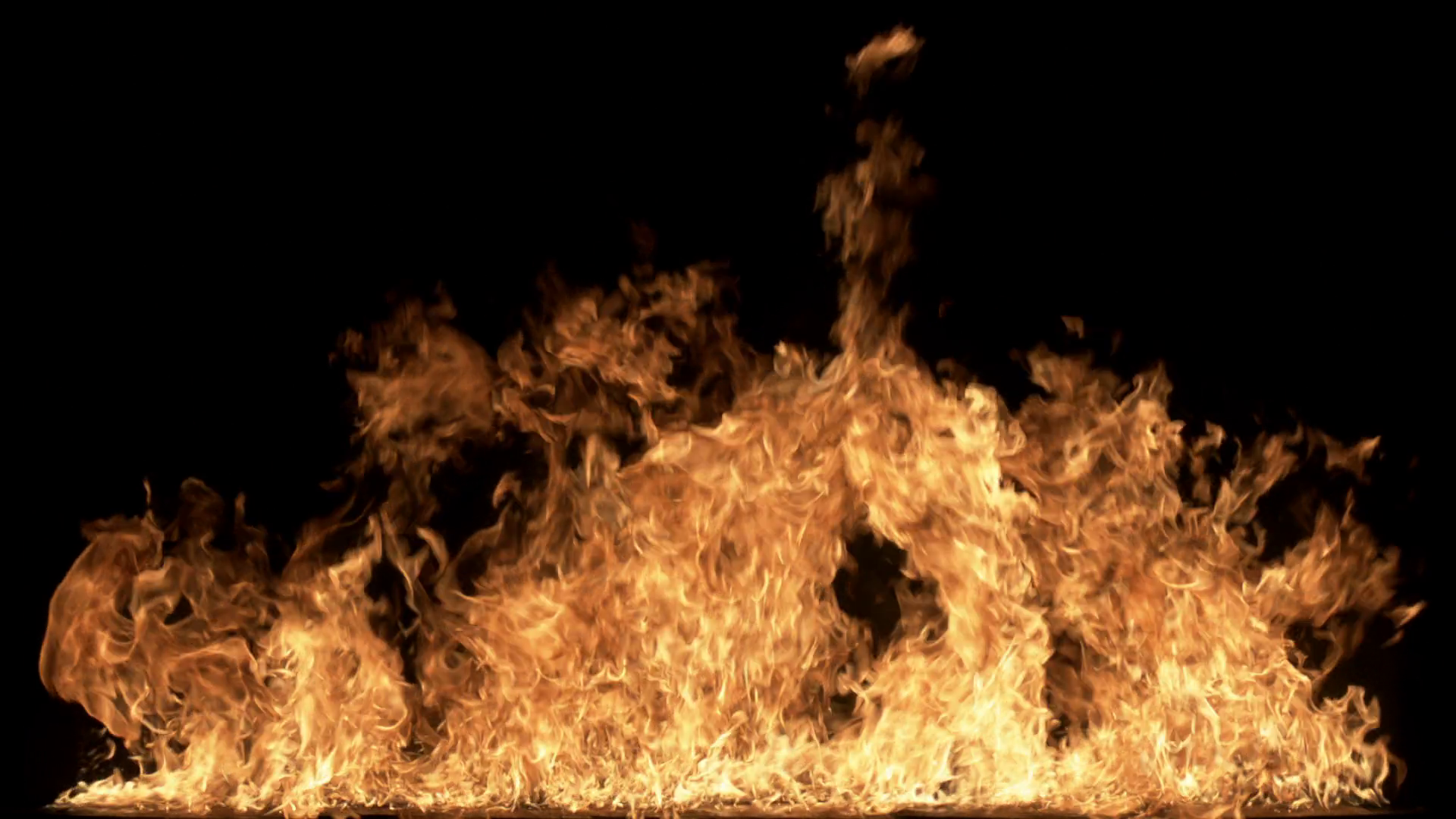 High Quality Footage Of Real Fire With Stock Motion Graphics SBV ...