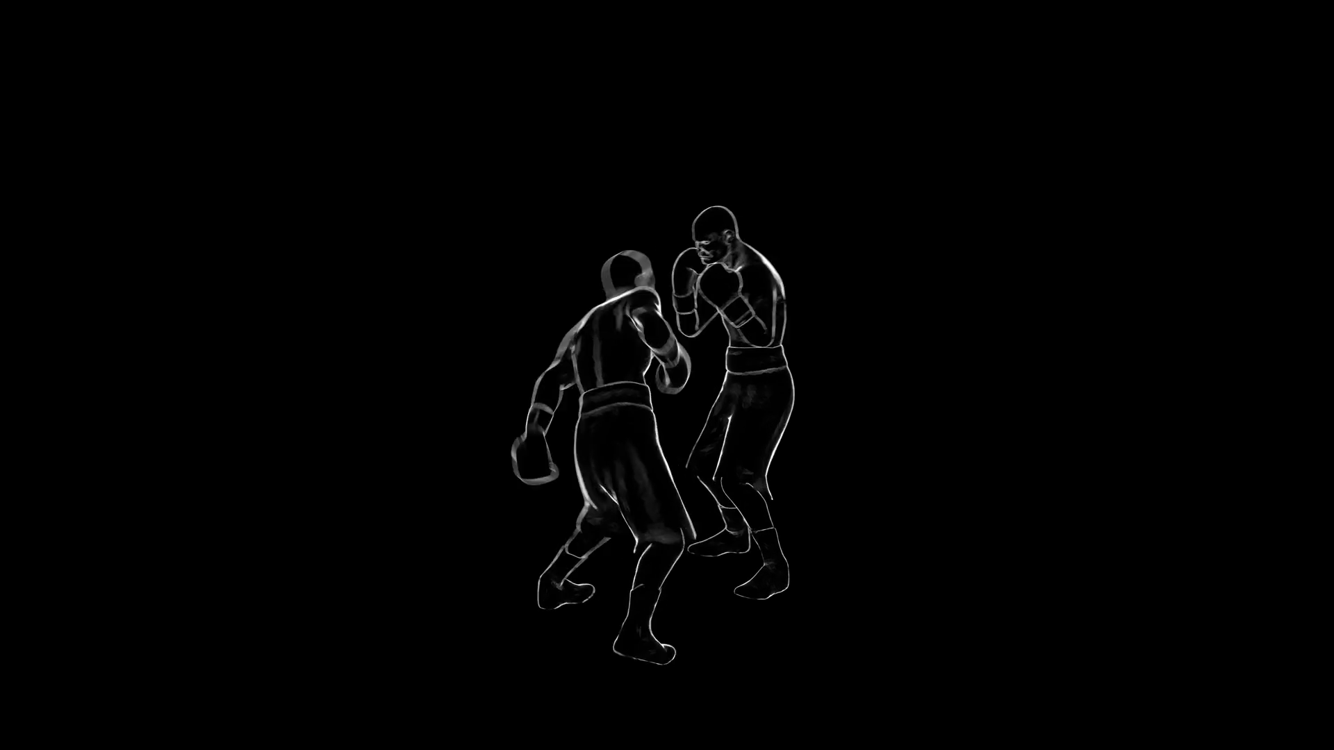 Animation Of Two Boxing Fighters Seamless Stock Motion Graphics SBV ...