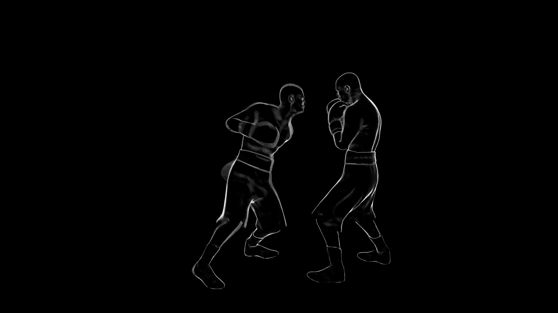 Animation Of Two Boxing Fighters Seamless Stock Motion Graphics SBV ...