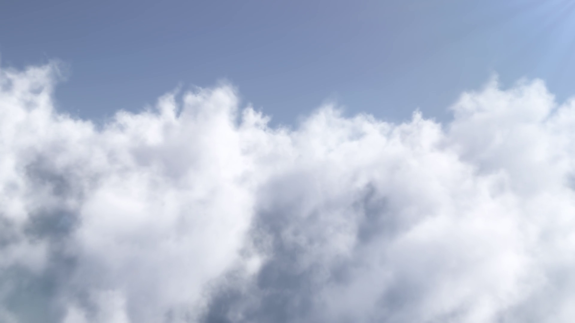 Flying Through Clouds Production Quality Stock Motion Graphics SBV ...