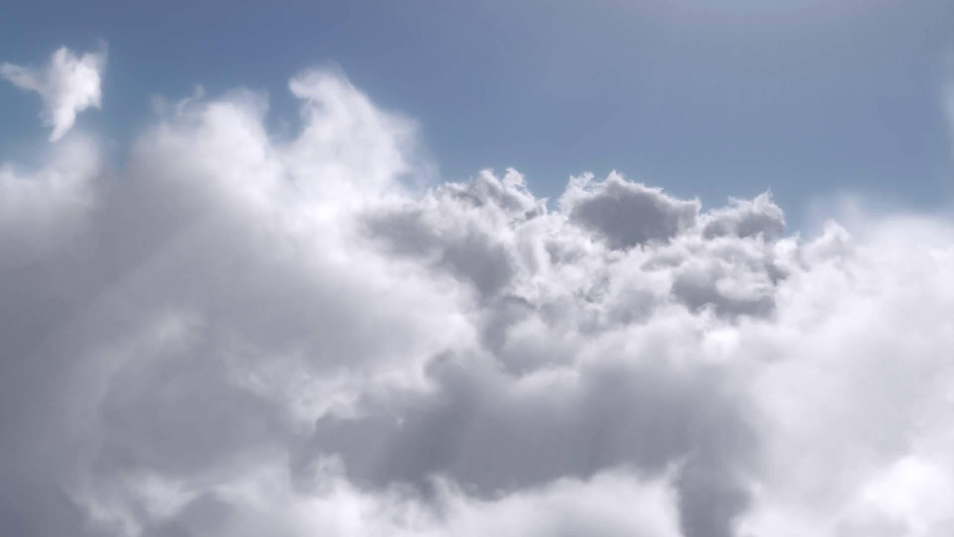 Flight Through Clouds Seamless Loop 30 Fps Stock Motion Graphics SBV ...