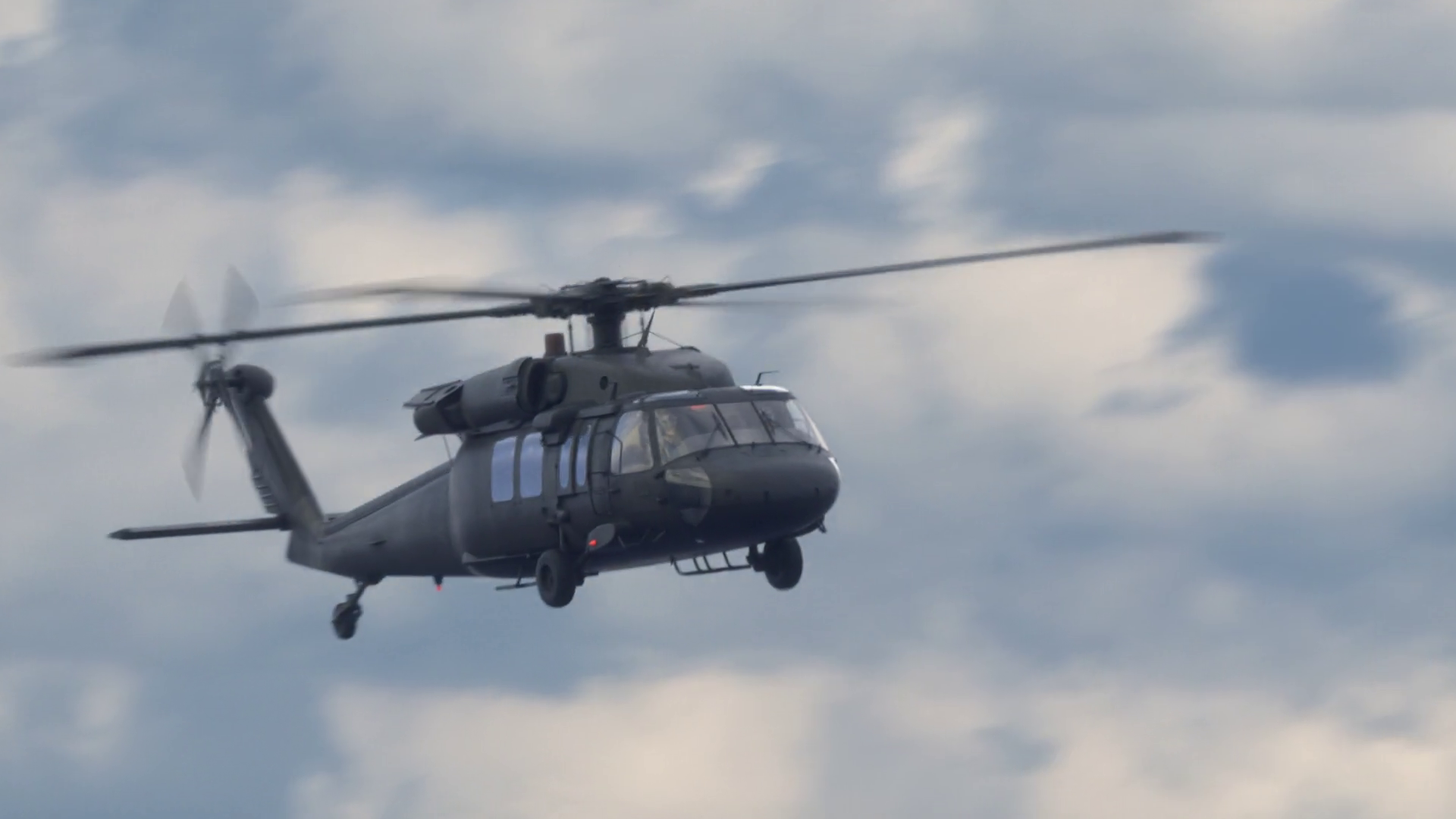 The Helicopter Flies High In Sky 25 Fps Stock Motion Graphics SBV ...