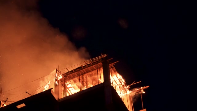 Burning Building Stock Footage: Royalty-Free Video Clips - Storyblocks