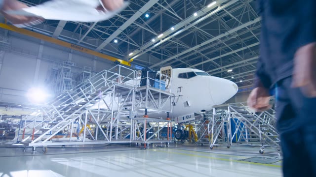 Aerospace Manufacturing Stock Footage: Royalty-Free Video Clips ...