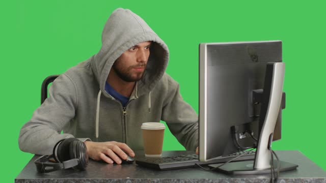 Hacker Green Screen Stock Footage: Royalty-Free Video Clips - Storyblocks