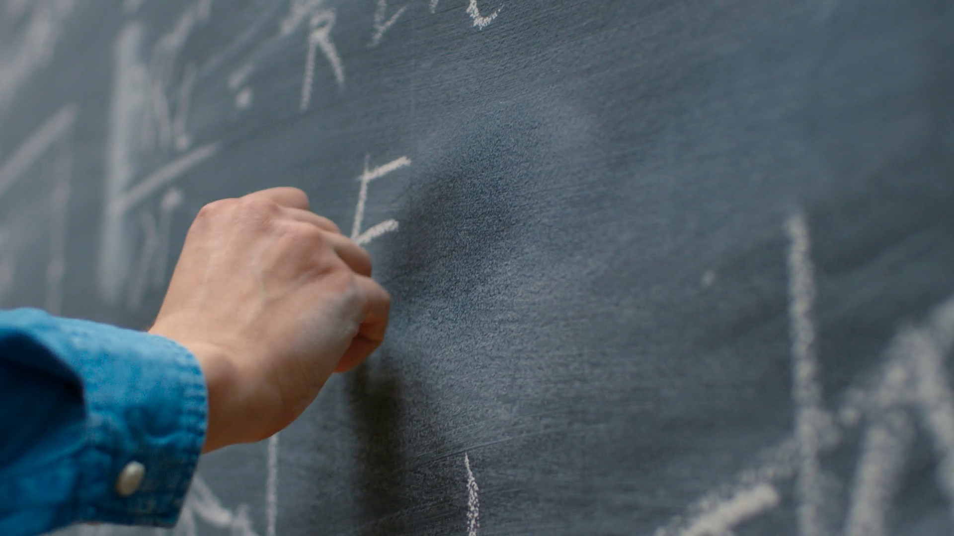 Brilliant Young Academic Finishes Writing Stock Footage SBV-353231111 ...