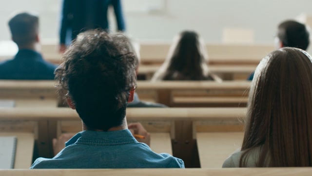 University Classroom Teacher Stock Footage: Royalty-Free Video Clips ...