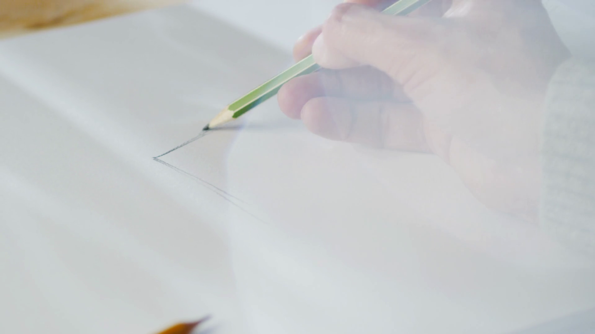 Drawing With Pencil In Sketchbook Shot On Stock Footage SBV-351876059 ...