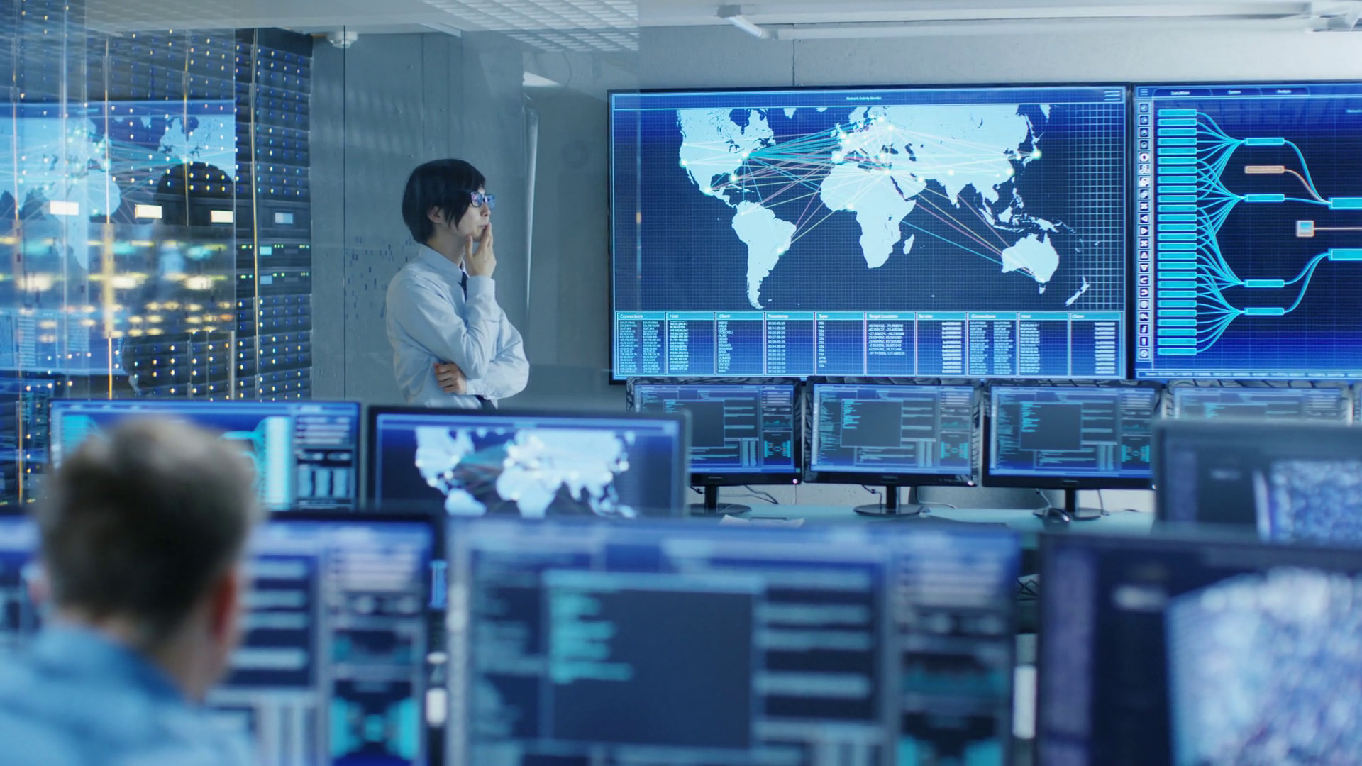 In System Control Room Chief Engineer Thinks Stock Footage SBV ...