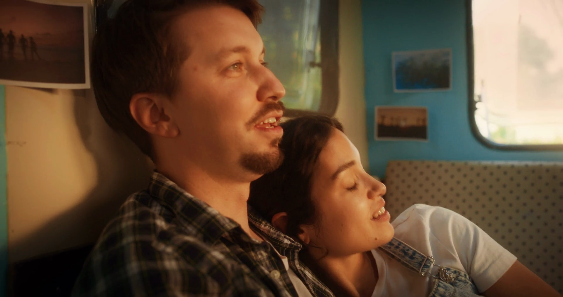 Couple Together In Caravan Stock Footage SBV-348434052 - Storyblocks