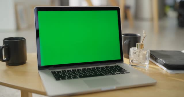 Green Screen Studio Desk Background Stock Footage: Royalty-Free Video ...