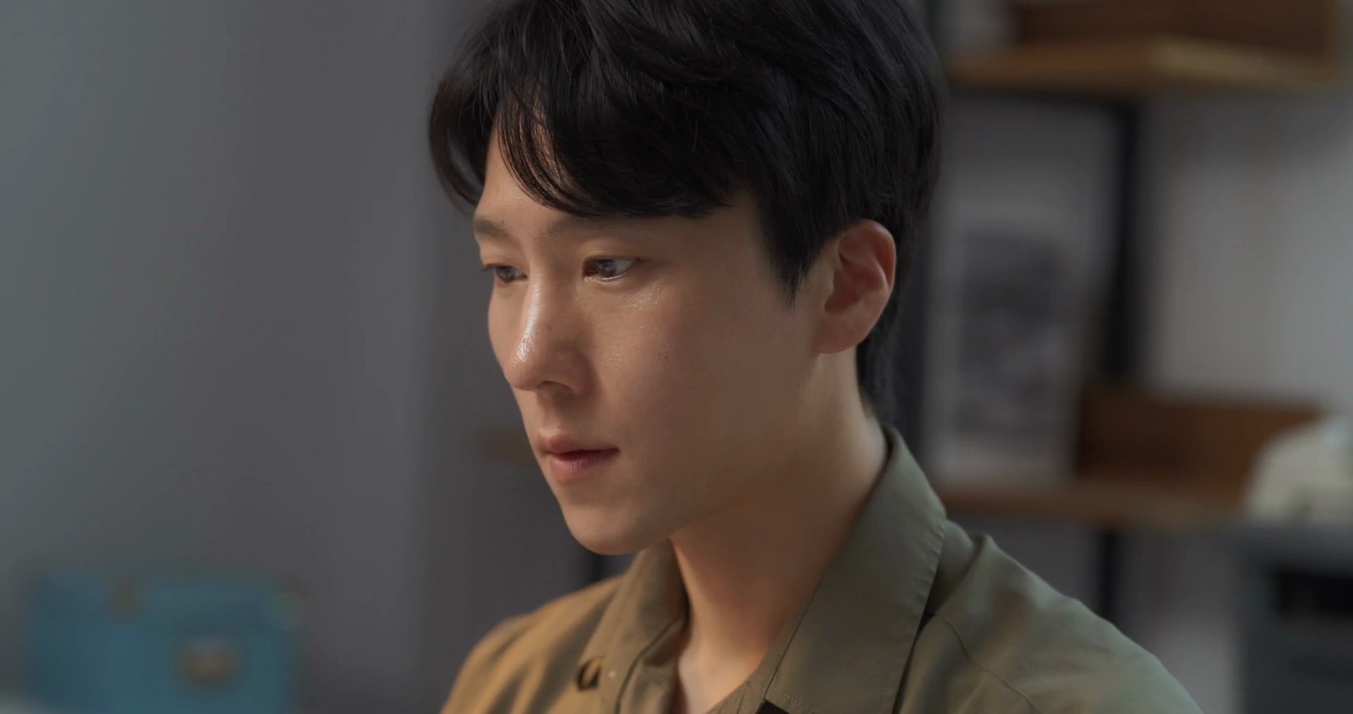 Portrait Of Young Handsome South Korean Stock Footage SBV-348556749 ...