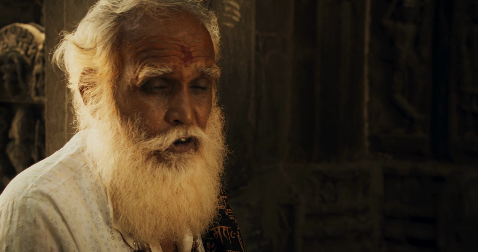 Authentic Portrait Of Old Indian Man In Stock Footage SBV-348558225 ...