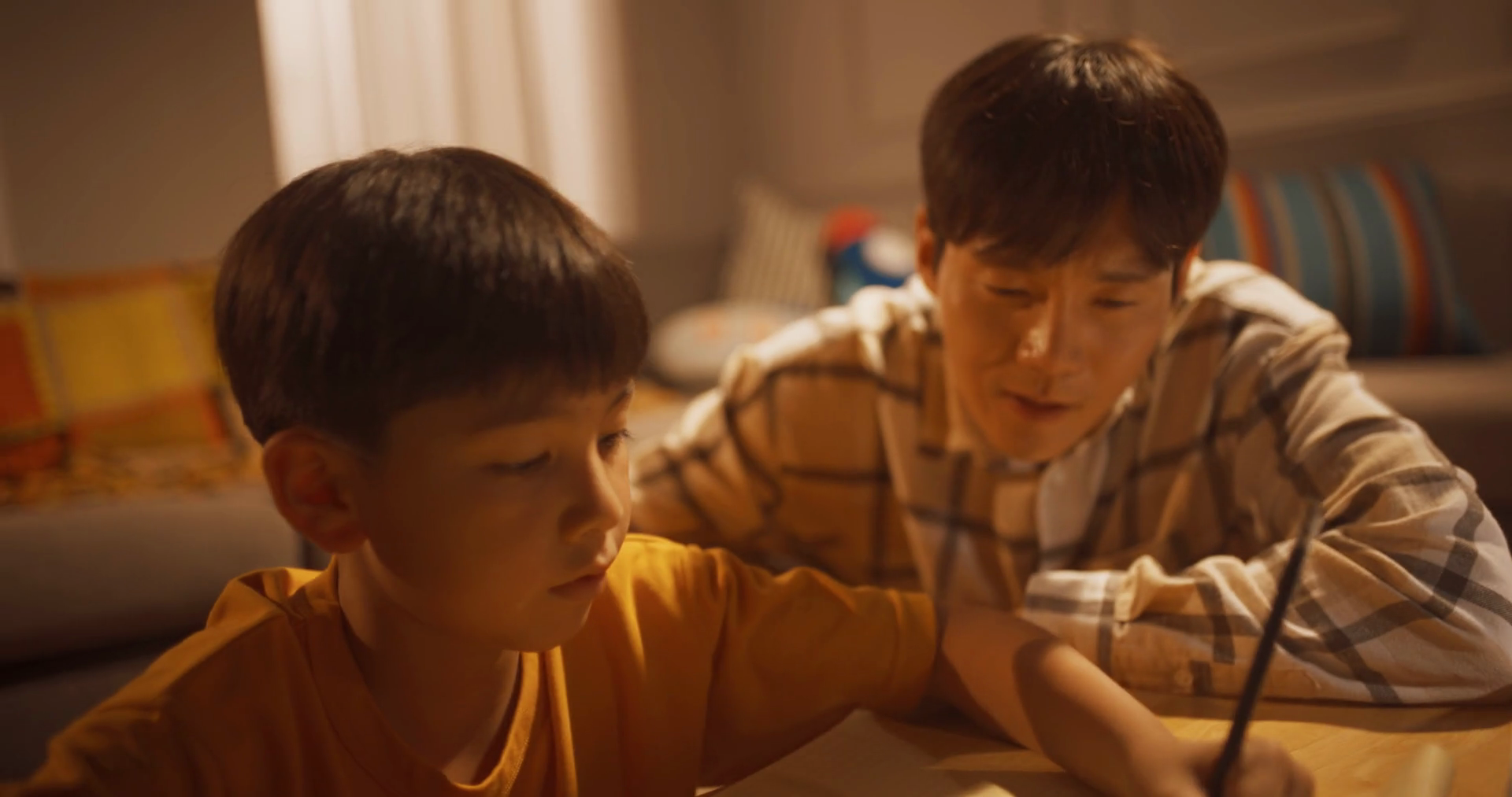 Portrait Of Smart Young Boy Doing Homework Stock Footage SBV-348559098 ...