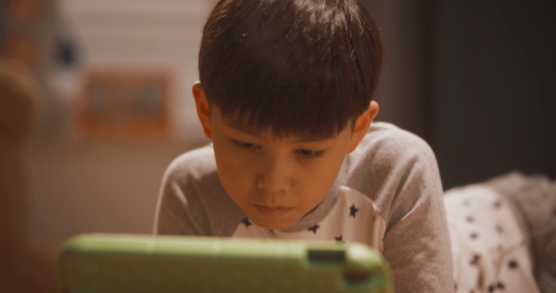 Thoughtful Asian Boy Playing Video Games On Stock Footage SBV-348558828 ...