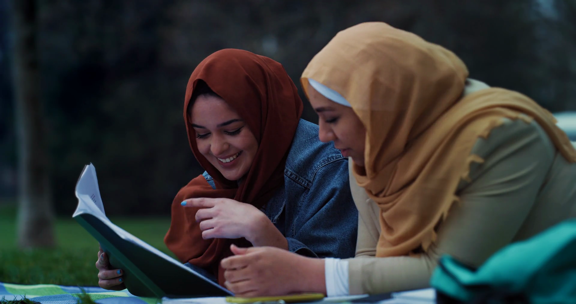 Cinematic Shot Of Young Happy Arabian Muslim Stock Footage SBV ...